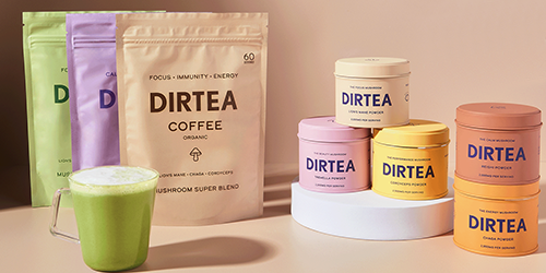 DIRTEA Functional Mushrooms | Shop Mushroom Coffee & Powders